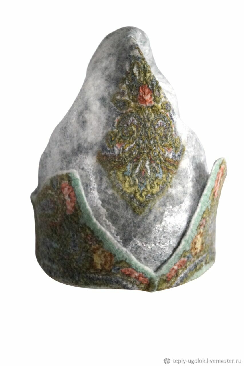 Банные принадлежности: валяная шапка банная Иван Царевич в интернет-магазине Ярмарка Мастеров по ...