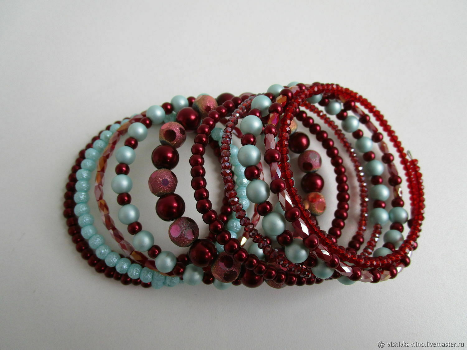 Браслет на руку из бисера и бусин ЛАНДРИН бижутерия в интернет-магазине ...