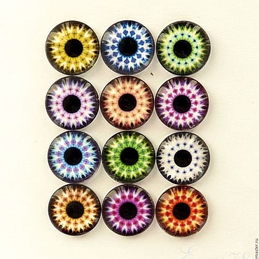 Магазин мастера Марина (глазки для игрушек) (eyes78) на Ярмарке ...