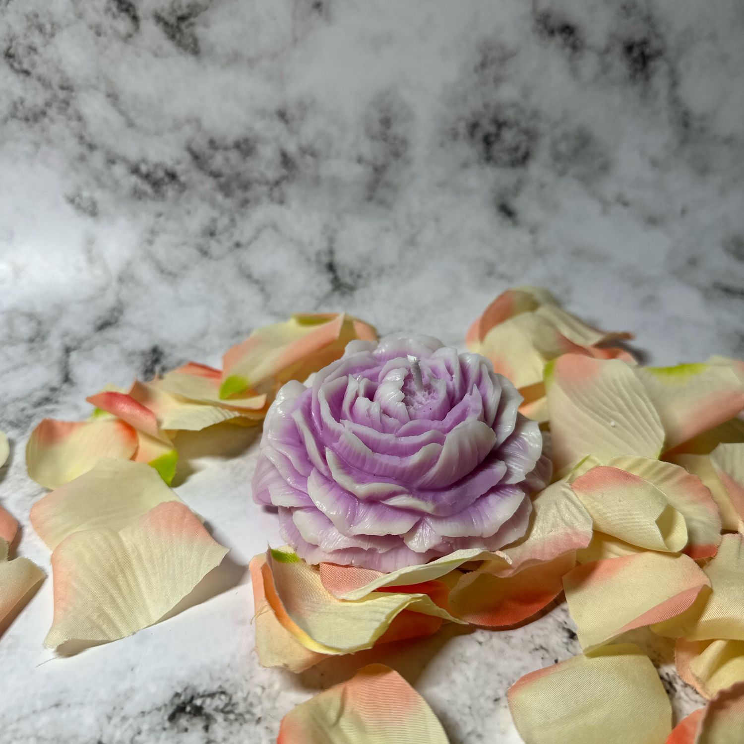 Свеча «Пион» – заказать на Ярмарке Мастеров – TUIIKRU | Свечи, Тула