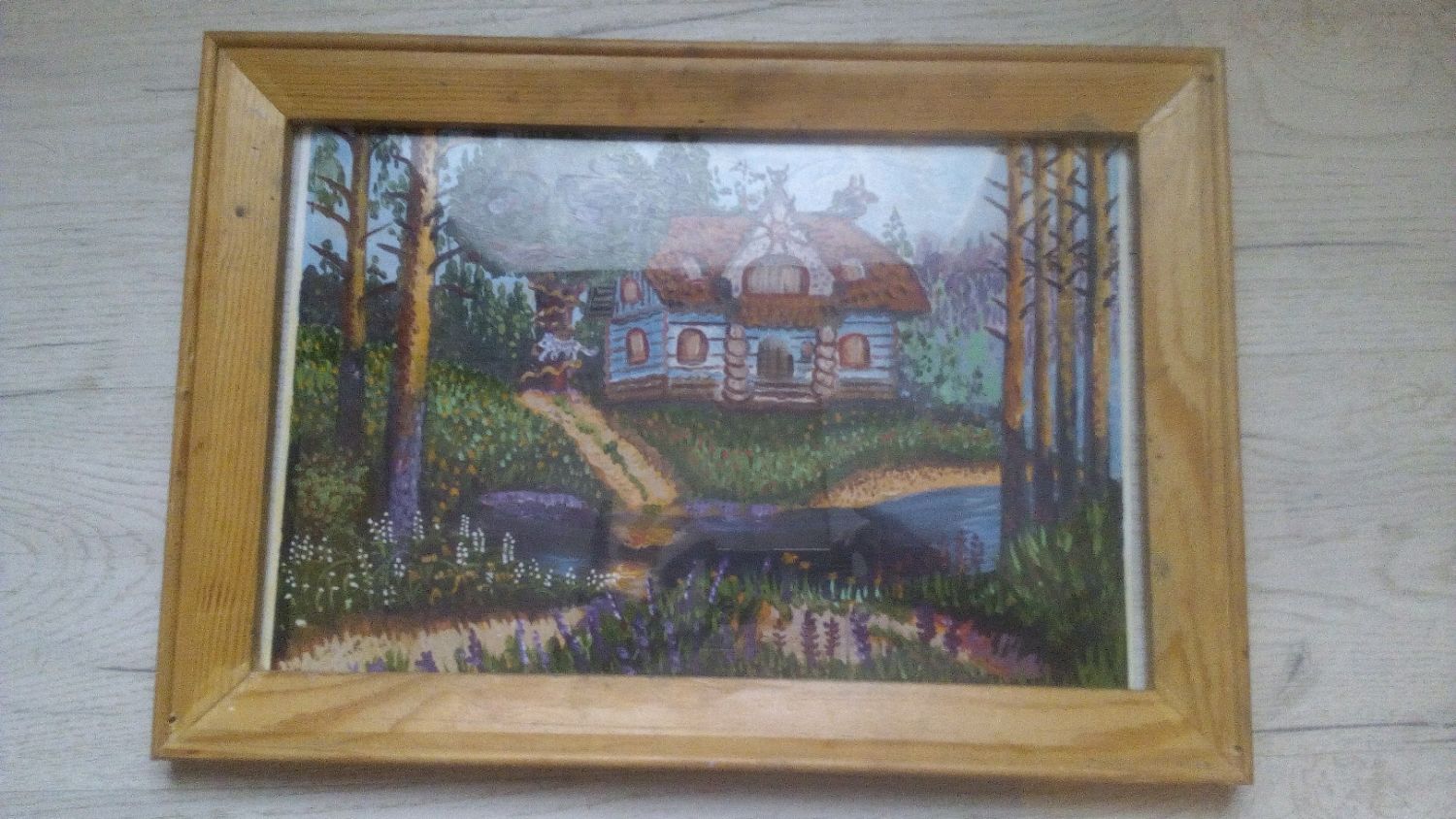 Лукоморье в интернет-магазине на Ярмарке Мастеров | Картины, Рославль ...