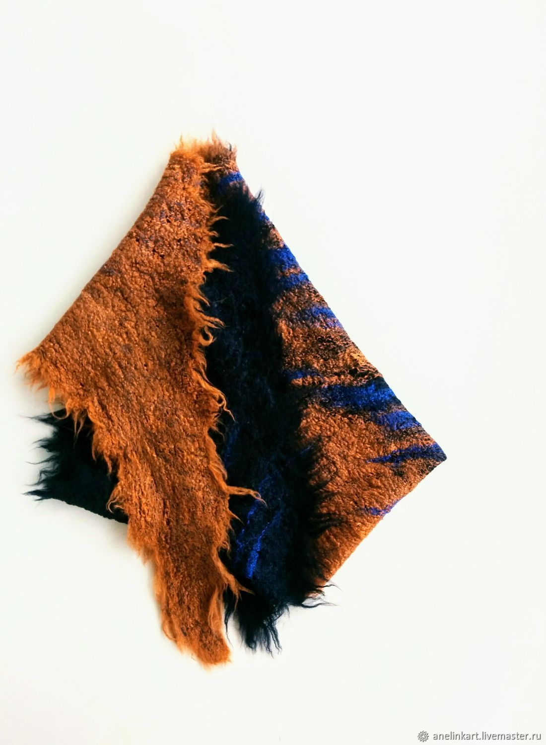 Палантин валяный "Феникс" – заказать на Ярмарке Мастеров – LISKYRU ...