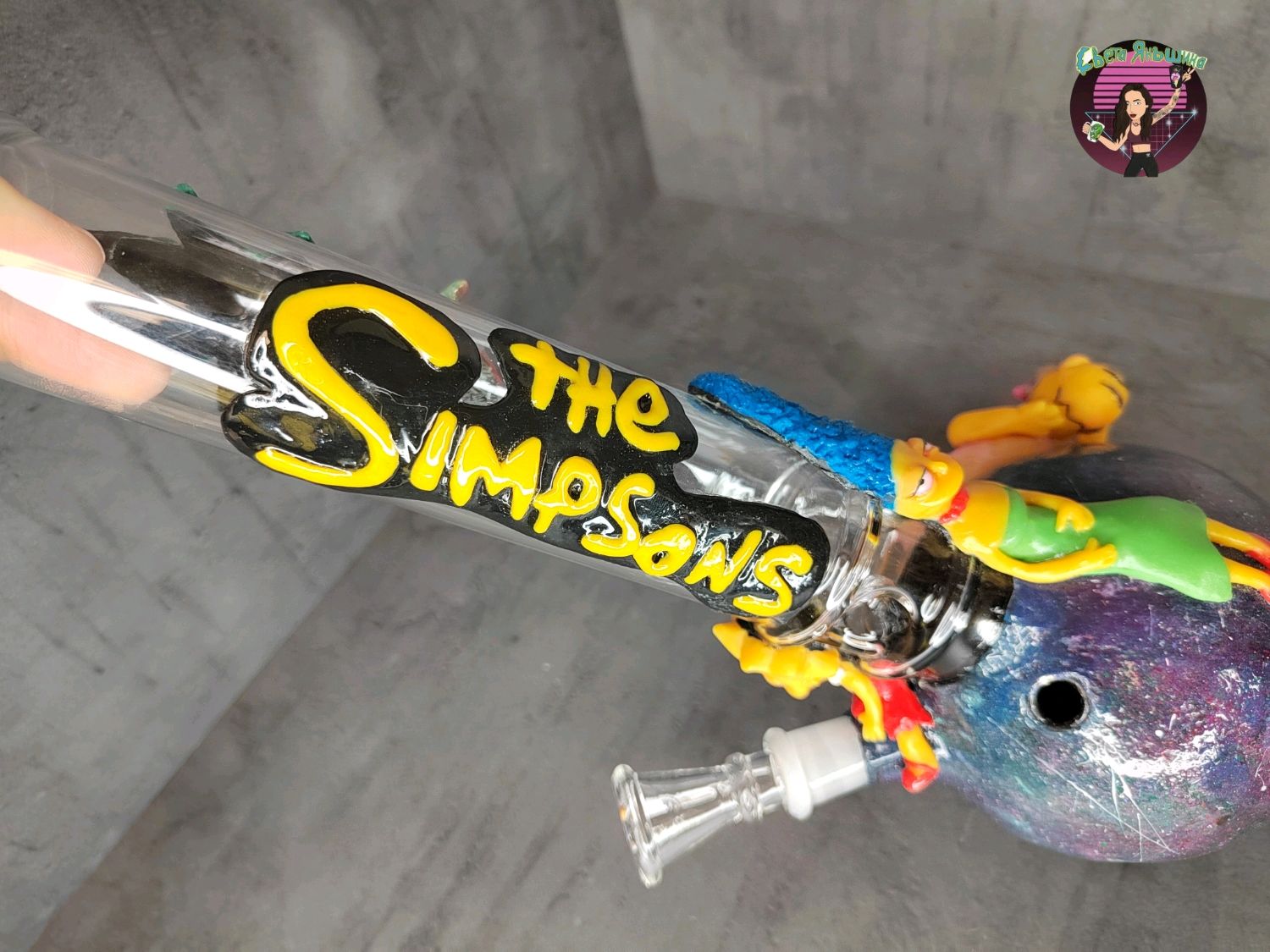 Бонг "The Simpsons" в интернет-магазине Ярмарка Мастеров по цене 10000 ...