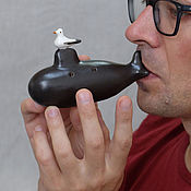 Свистулька "Камбала" – заказать на Ярмарке Мастеров – LYD0GRU ...