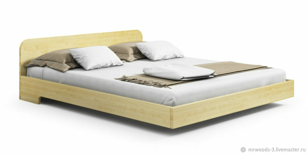 Кровати: Кровать из массива бука в стиле лофт – купить на Ярмарке ...