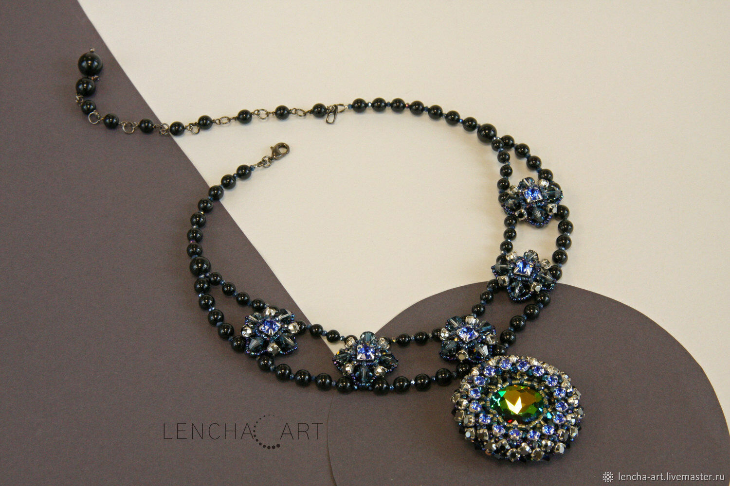 Колье: Кулон в колье Sahara купить в интернет-магазине Ярмарка Мастеров ...