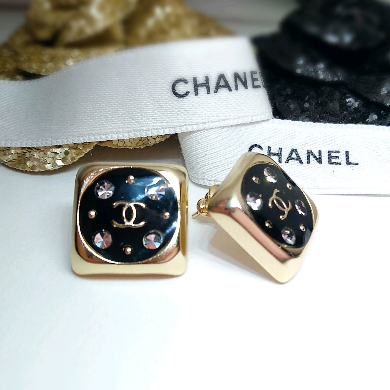 Винтаж: Серьги Chanel коллекционные. Серьги Шанель часики купить в ...