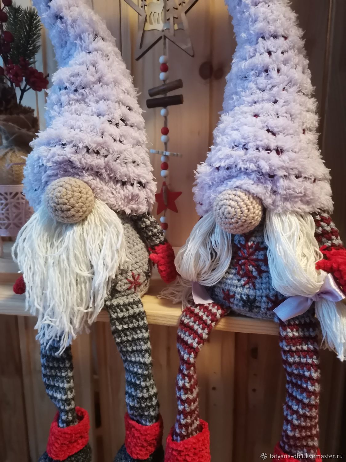Вязаные Рождественские скандинавские гномы в интернет-магазине на ...