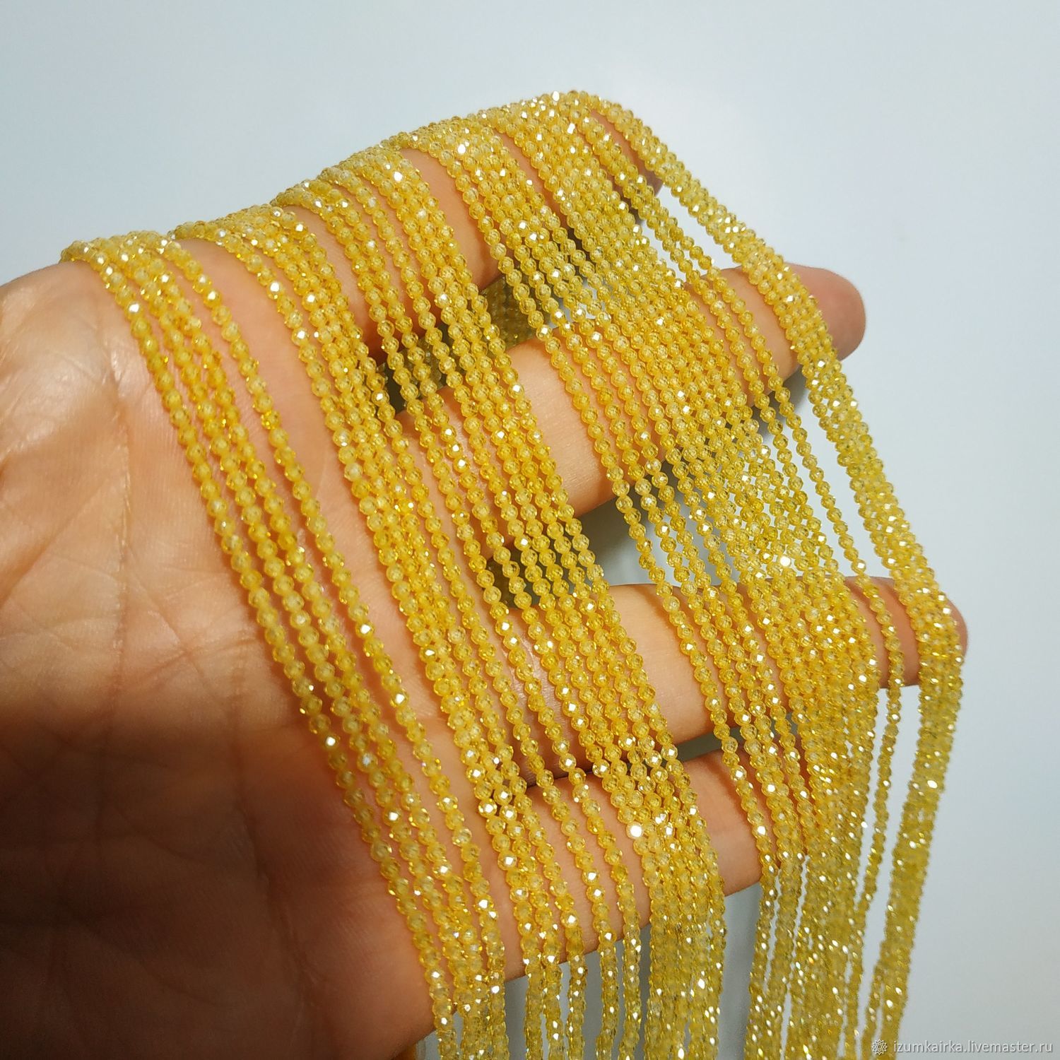 Циркон Огранка 2мм – купить на Ярмарке Мастеров – LY5M2RU | Бусины, Москва