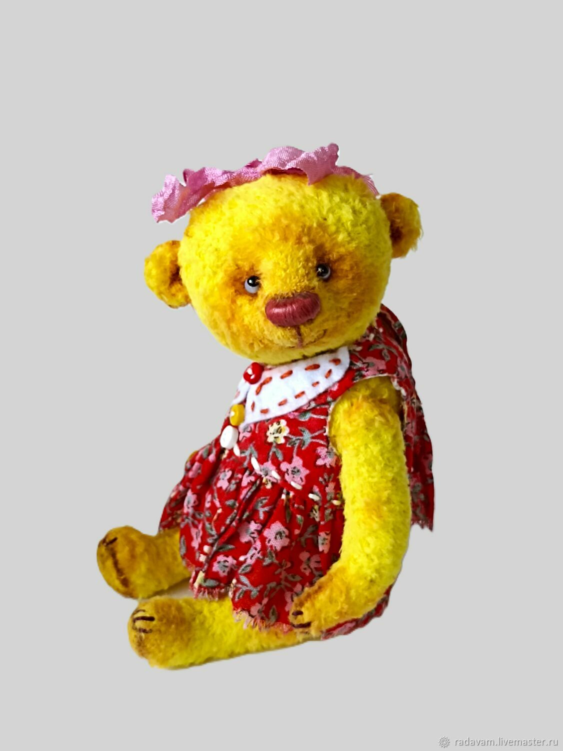 Мишка Тедди Светочка 16 см купить в интернет-магазине Ярмарка Мастеров по цене 8500 ₽ – WXM4IRU ...