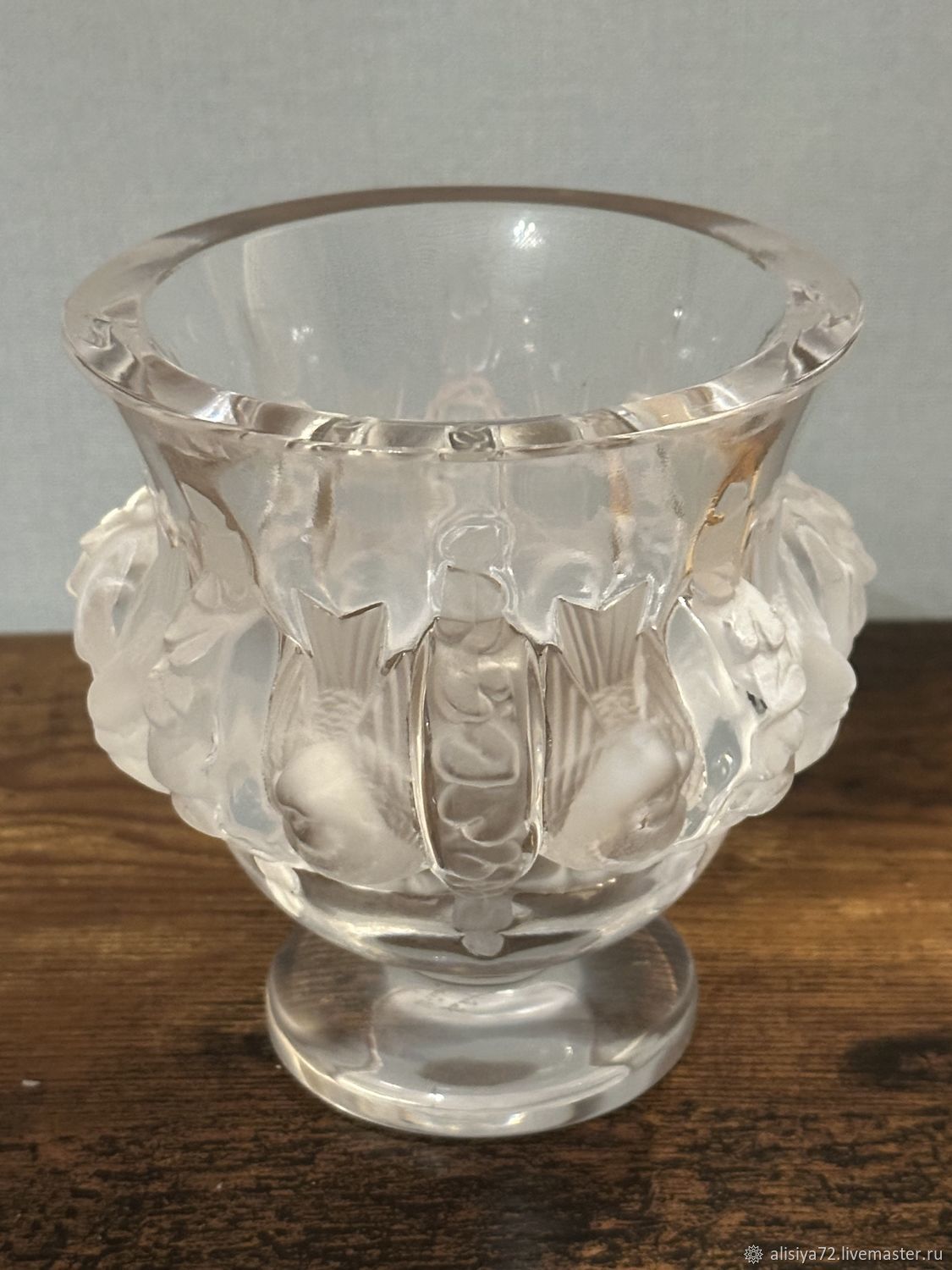 Винтаж: Винтажная ваза от Lalique Paris, хрусталь, Франция купить в ...