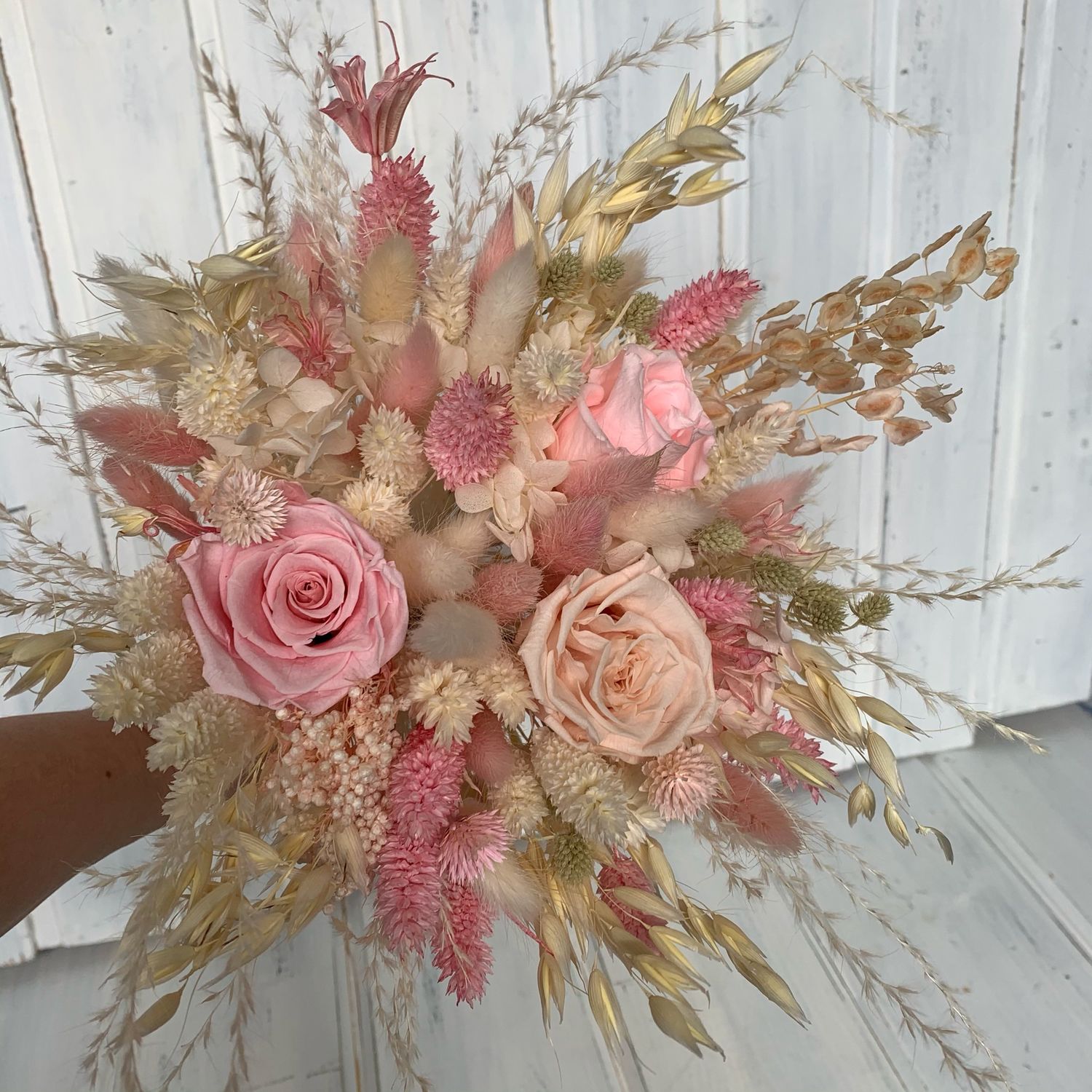 Букет из стабилизированных цветов «Розовые мечты» в интернет-магазине ...