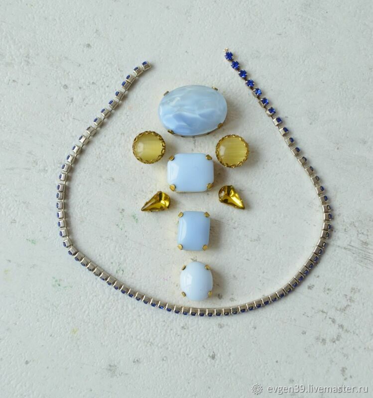 Набор винтажных страз для украшений – купить на Ярмарке Мастеров – S1J3URU | Стразы, Калининград