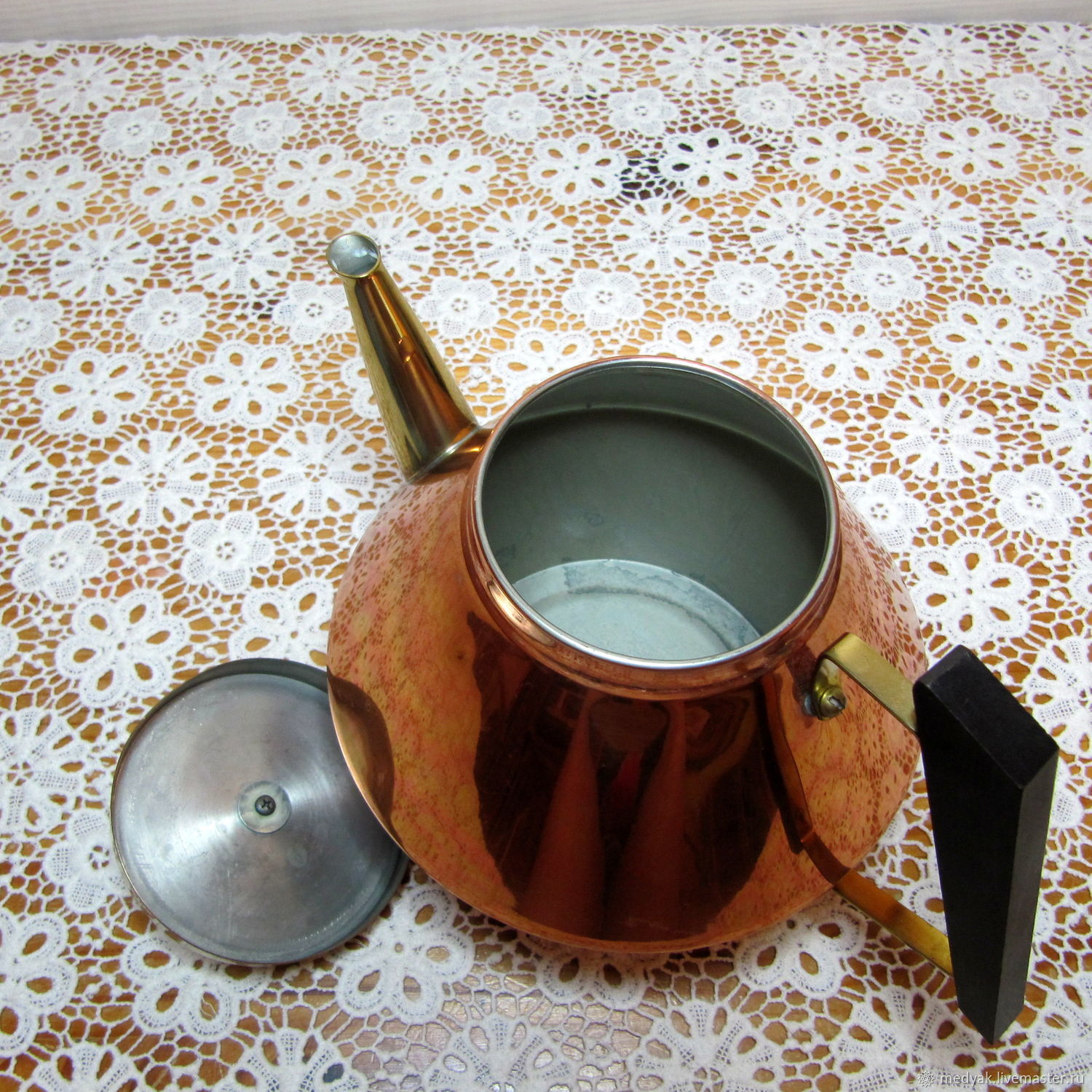 Винтаж: Винтажный медный чайник купить в интернет-магазине Ярмарка ...