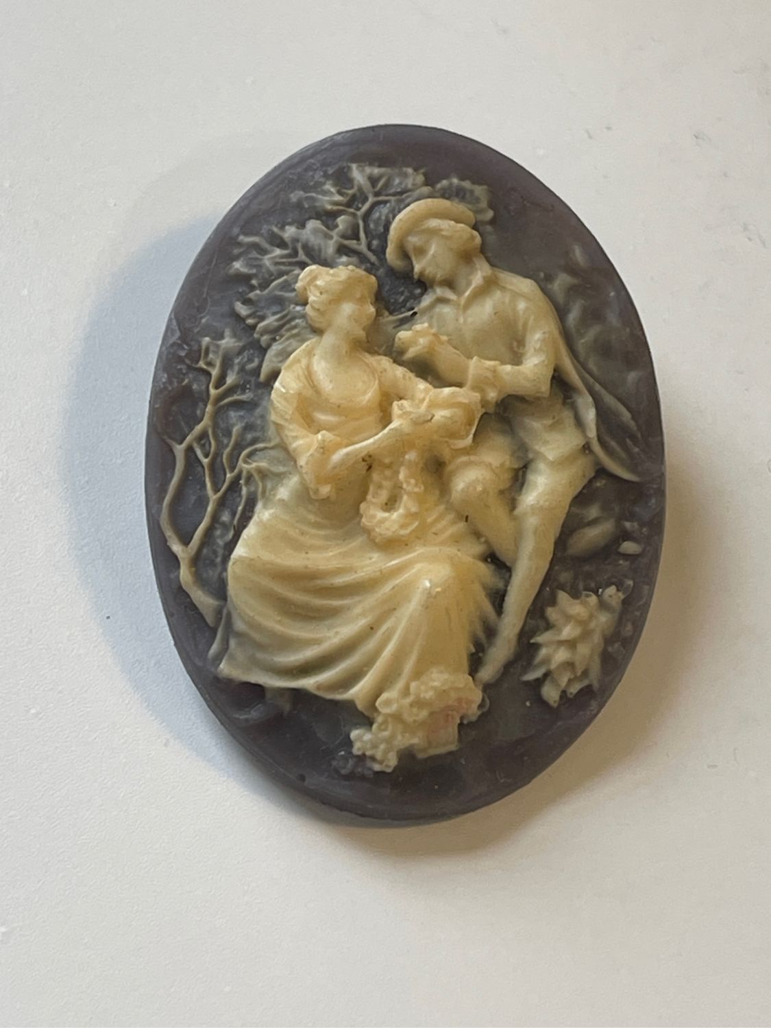 Винтаж: Брошь - камея. Артикул: KoBh купить в интернет-магазине Ярмарка ...