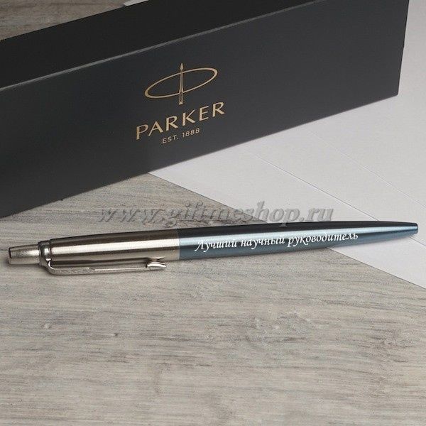 Ручки: Шариковая ручка Parker Джоттер серебро 1953182 в интернет ...