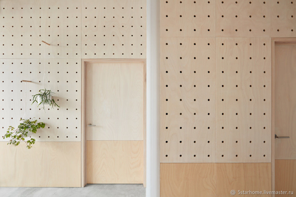 Декоративные панели деревянные перфорированные панели для колышек в ...