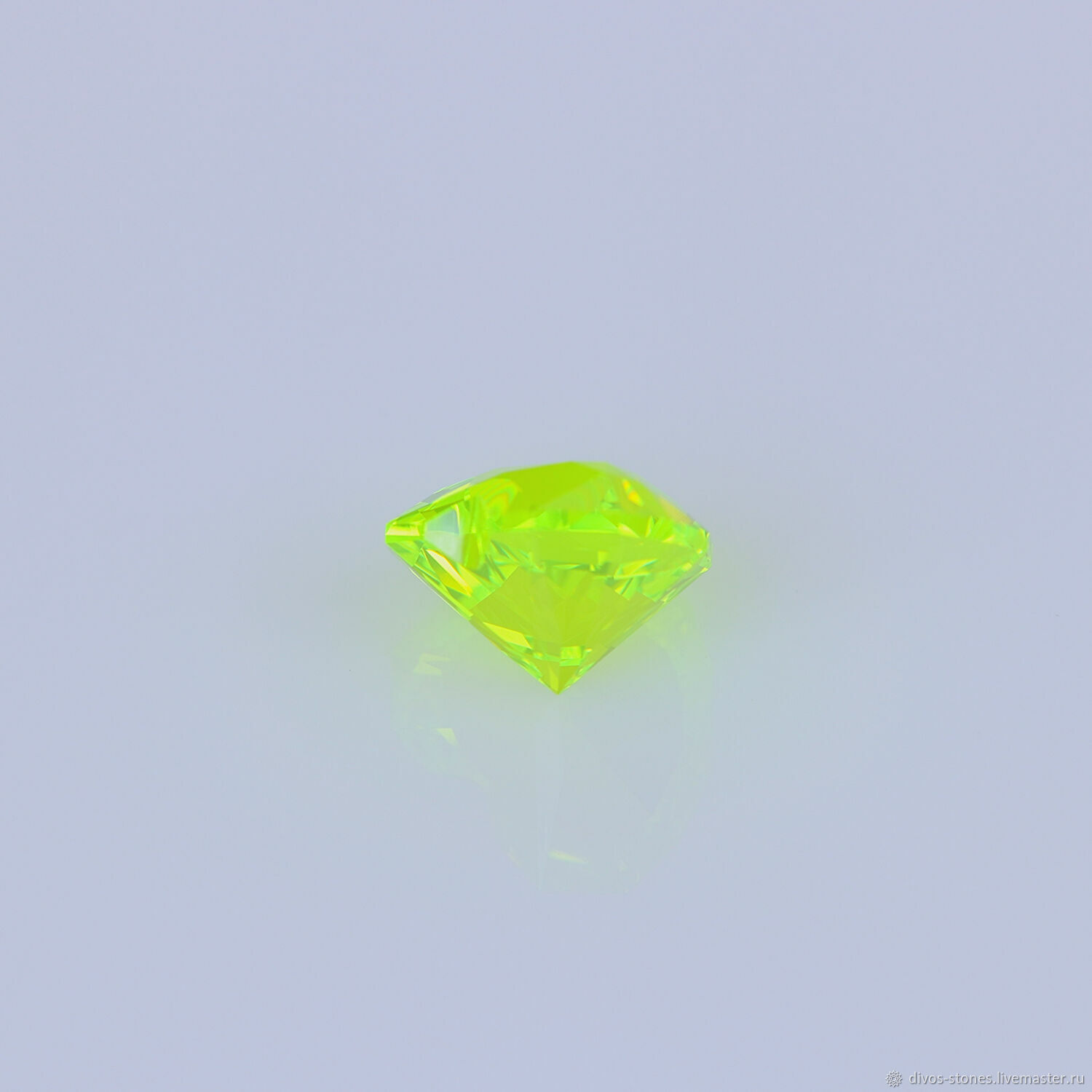 ЛуАГ в огранке "Сердце", 3,2 ct на заказ в интернет-магазине Ярмарка Мастеров по цене 11600 ...