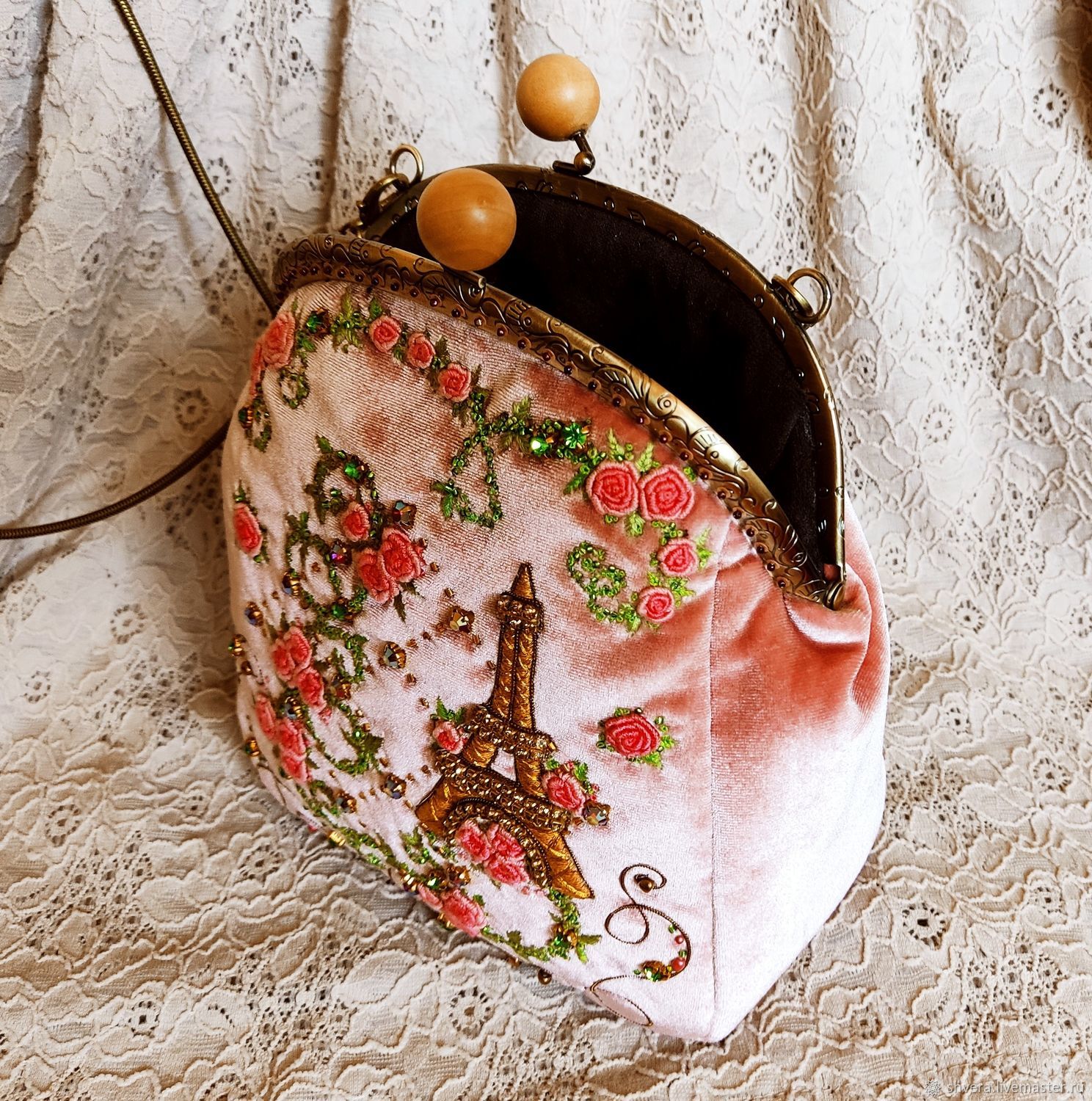Сумка с фермуаром: "Элизабет" в интернет-магазине на Ярмарке Мастеров ...