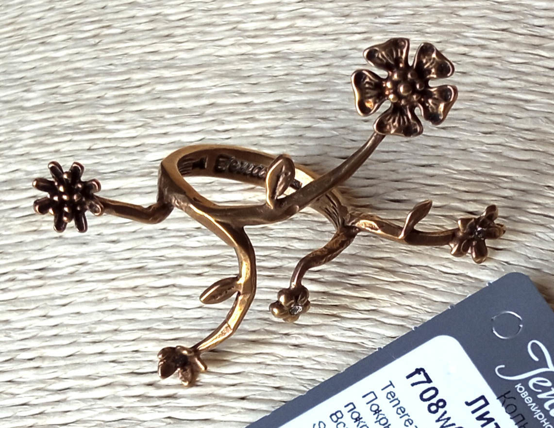 Кольцо Литафи Jenavi (бронза) в интернет-магазине Ярмарка Мастеров по ...