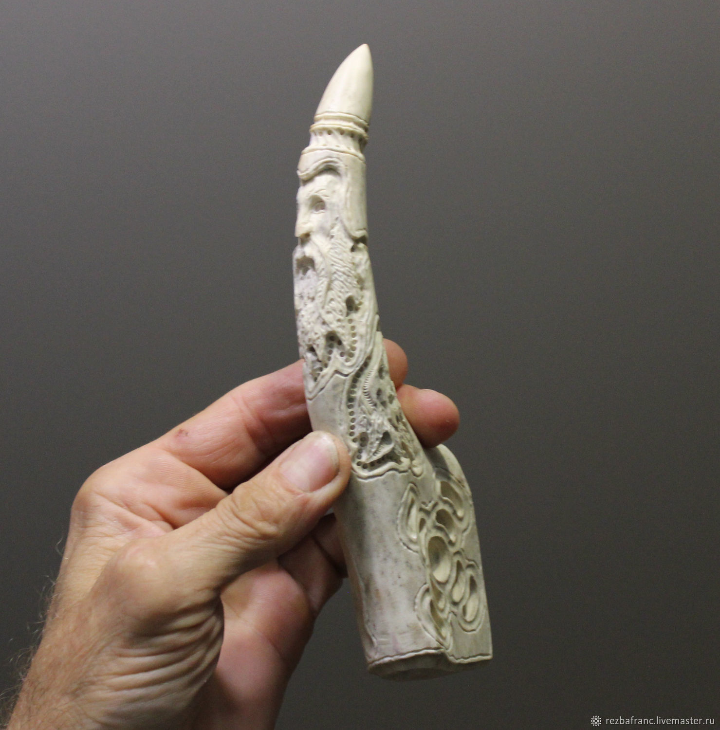 Цацал ложка -Волк шаман ( рог лося) ов3 в интернет-магазине на Ярмарке ...