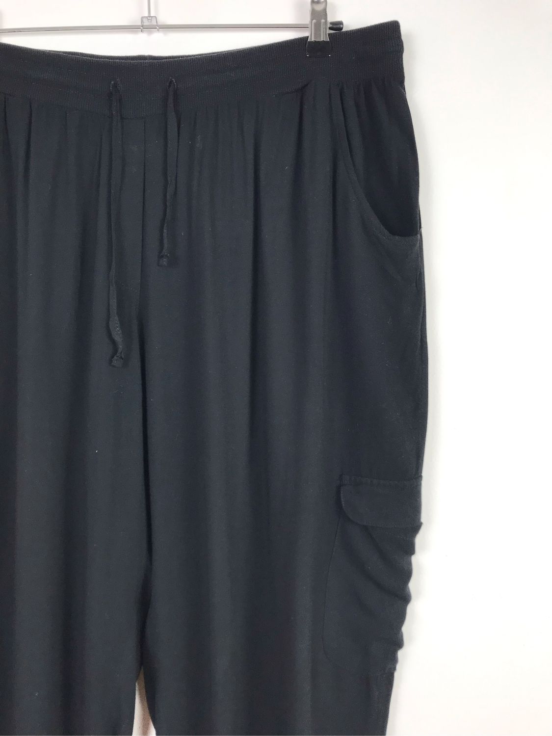 Винтаж: 56-60 Вискоза 100% Брюки женские летние YESSICA Цвет черный ...