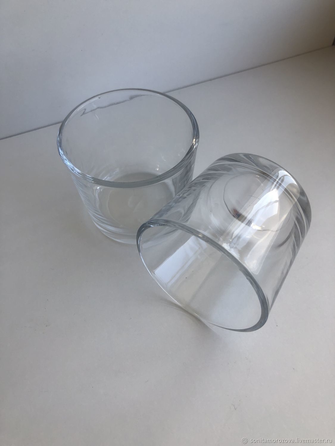 Стеклянный стакан 100 мл в интернет-магазине Ярмарка Мастеров по цене ...