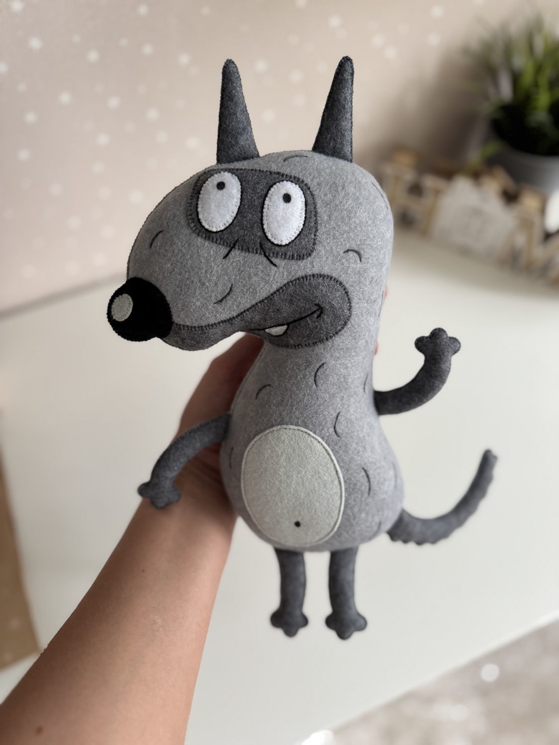 Петя и Волк из фетра. Мягкие игрушки на заказ в интернет-магазине ...