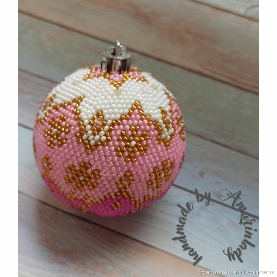 Новогодний шарик на елку "Звездный" купить в интернет-магазине Ярмарка ...