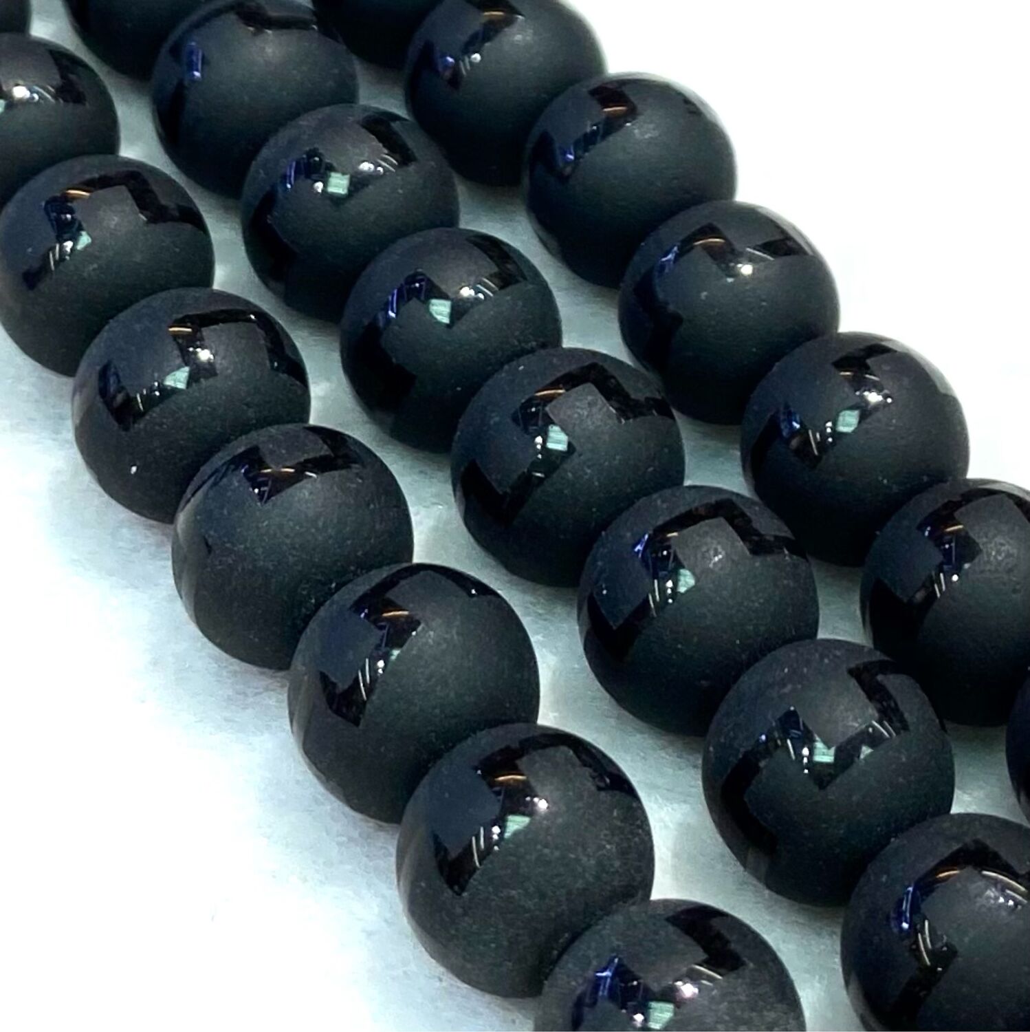 ШУНГИТ МАТОВЫЙ 6; 8; 10 мм купить в интернет-магазине Ярмарка Мастеров ...