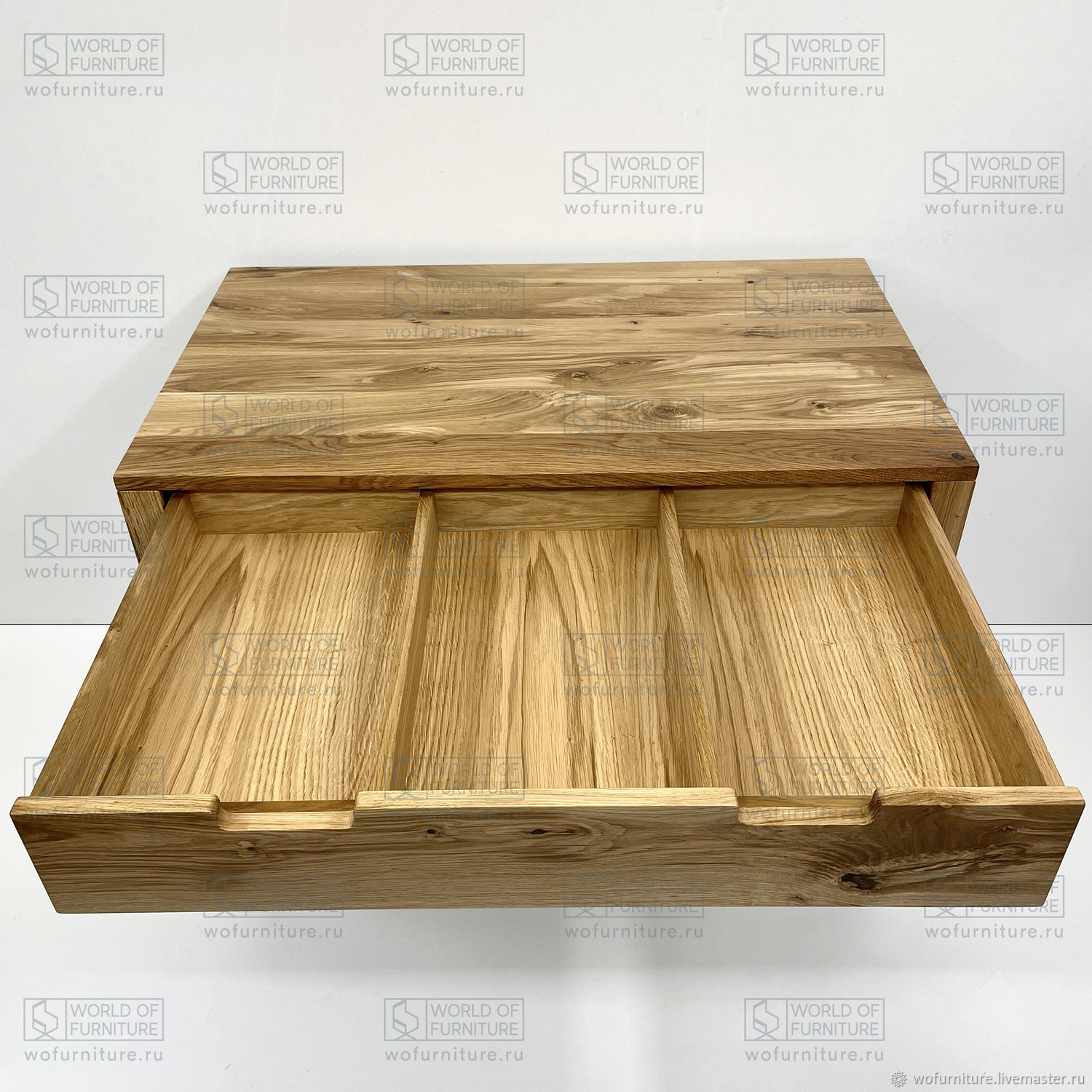 Стол письменный с ящиками из массива дуба MOVENPICK на заказ в интернет ...