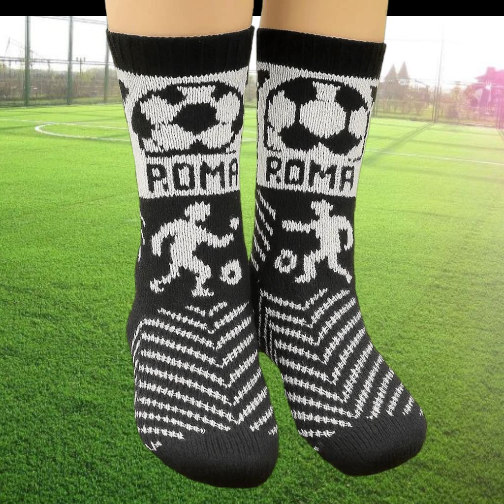 Носки "Футбол" в подарок мужчине шерстяные ручной работы на заказ в ...