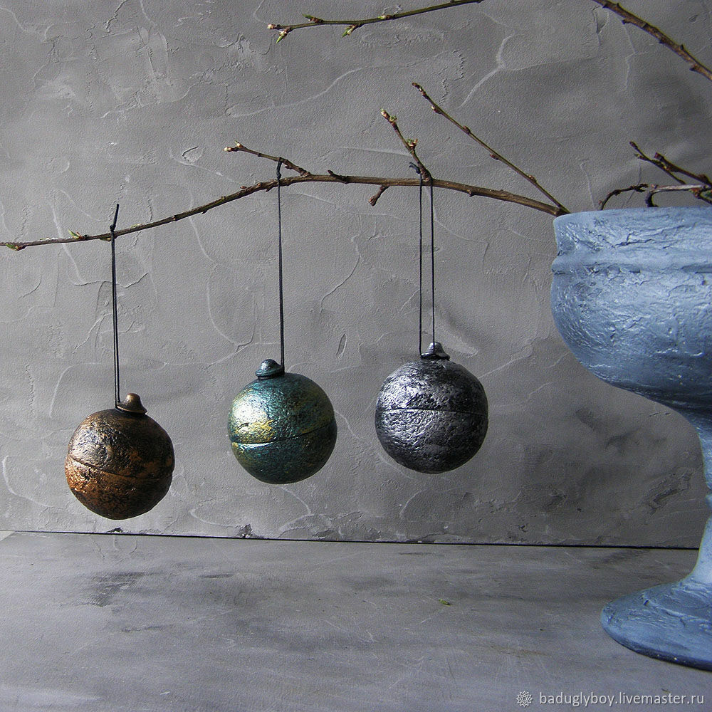 Елочные игрушки 3 шт.. Новогодние шары. Елочный шар. Новогодний шар в ...