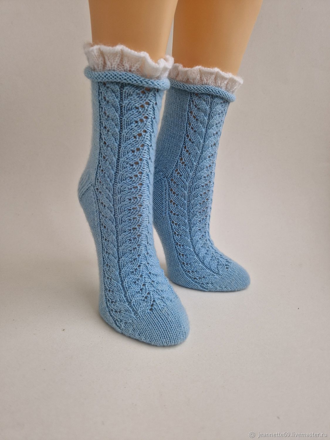 Носки: Носки ажурные с рюшами, носки шерстяные в интернет-магазине ...