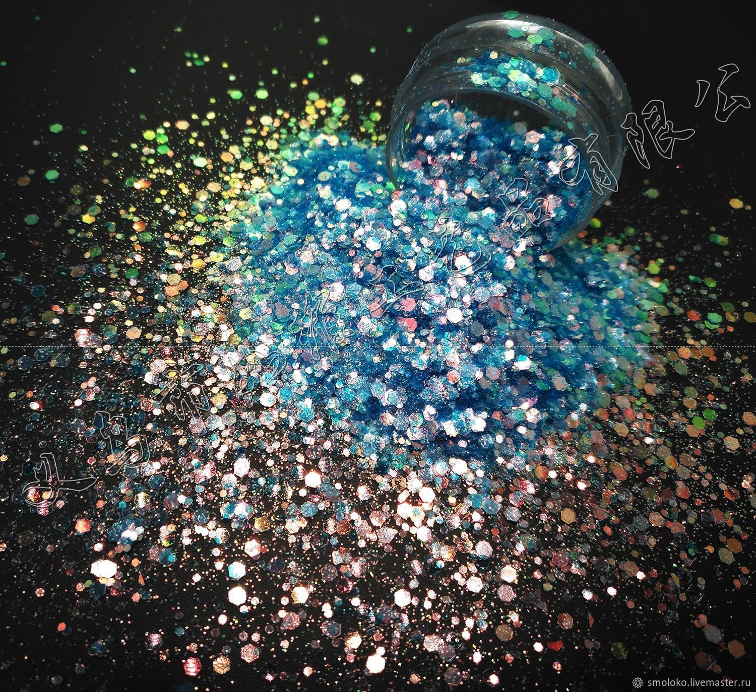 Глиттер-хамелеон (мелкий) серия HС купить в интернет-магазине Ярмарка ...