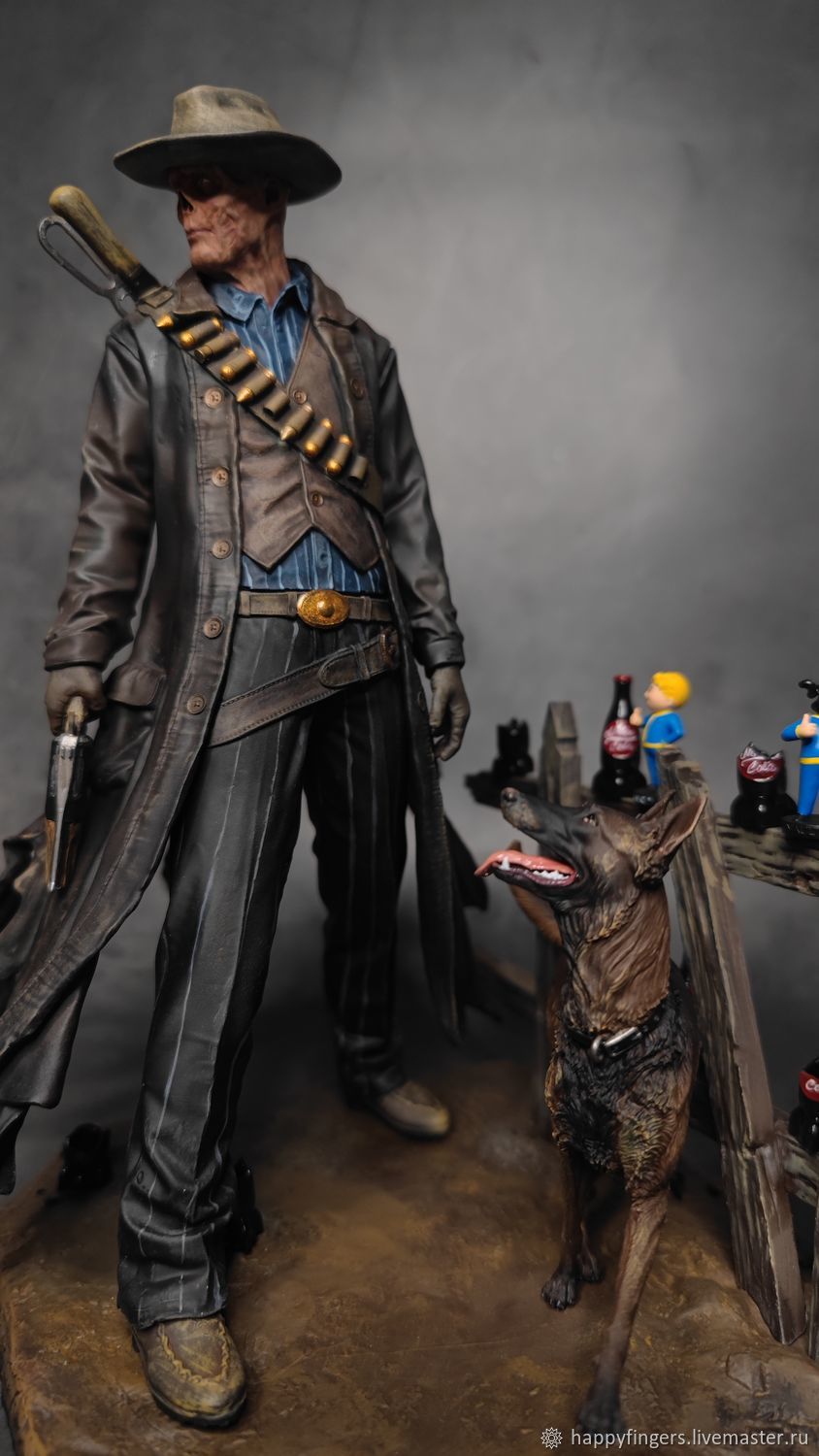 Фигурка Гуль Фолаут Fallout ghoul ручная работа 3D на заказ в интернет ...