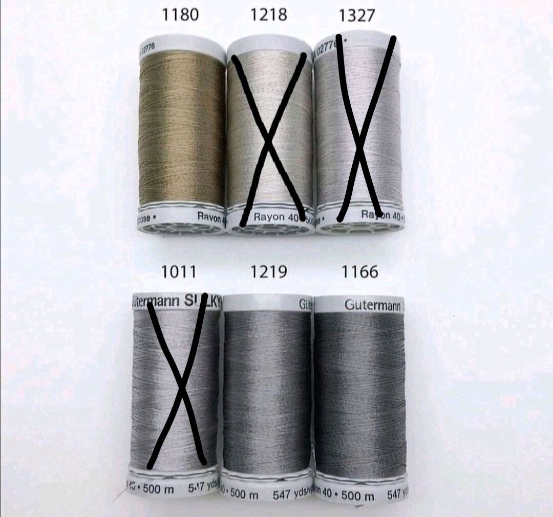 Нитки вискозные Gutermann SULKY 500 м купить в интернет-магазине ...