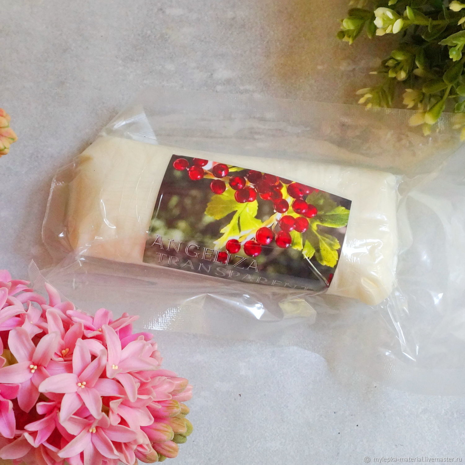 Набор глины 4. Angeliza обычная+прозраяная в интернет-магазине Ярмарка ...