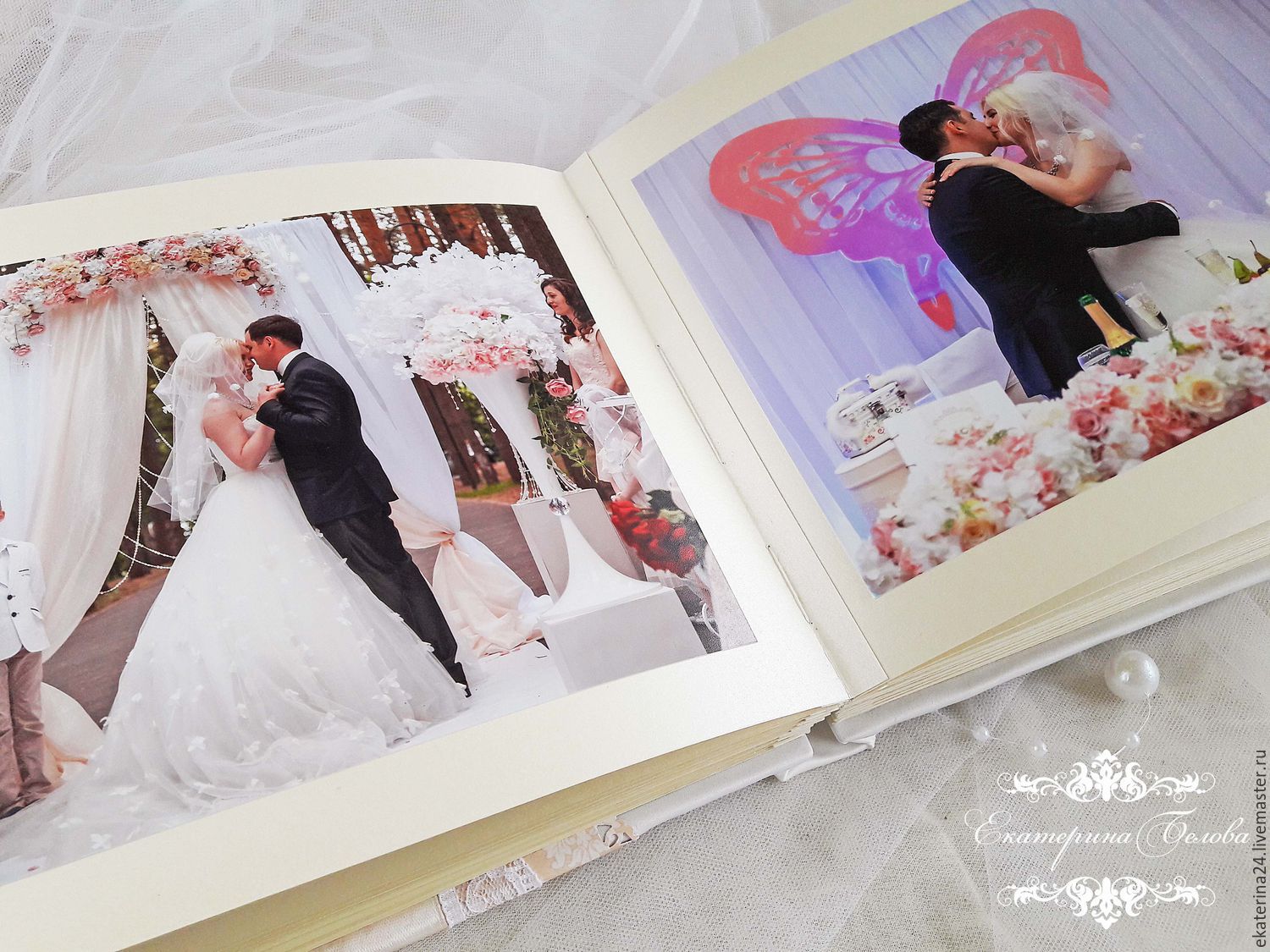 Свадебный фотоальбом – заказать на Ярмарке Мастеров – C0J33RU ...