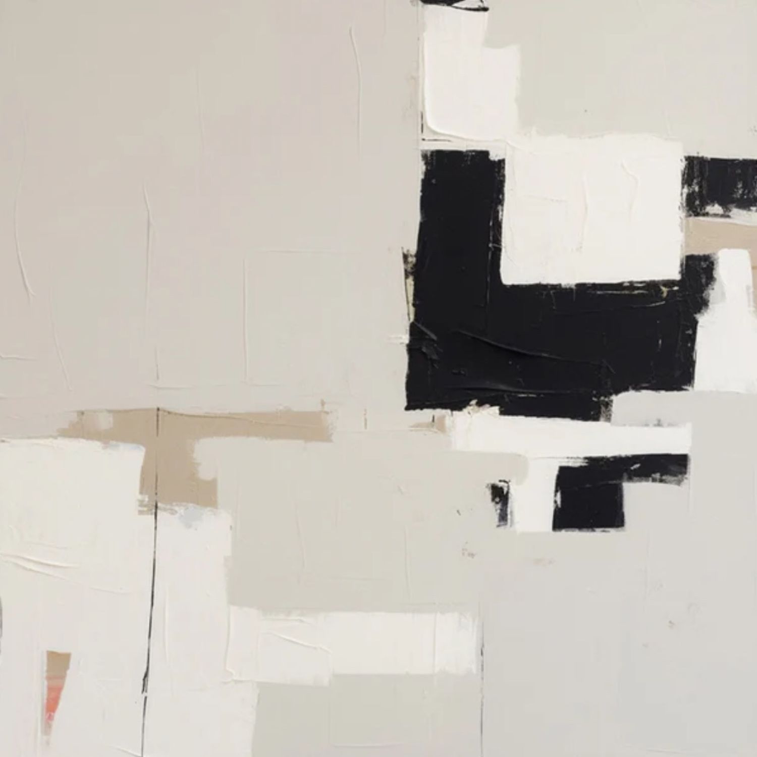 Абстракция на холсте Картины в стиле минимализм Картина маслом в интернет магазине Ярмарка