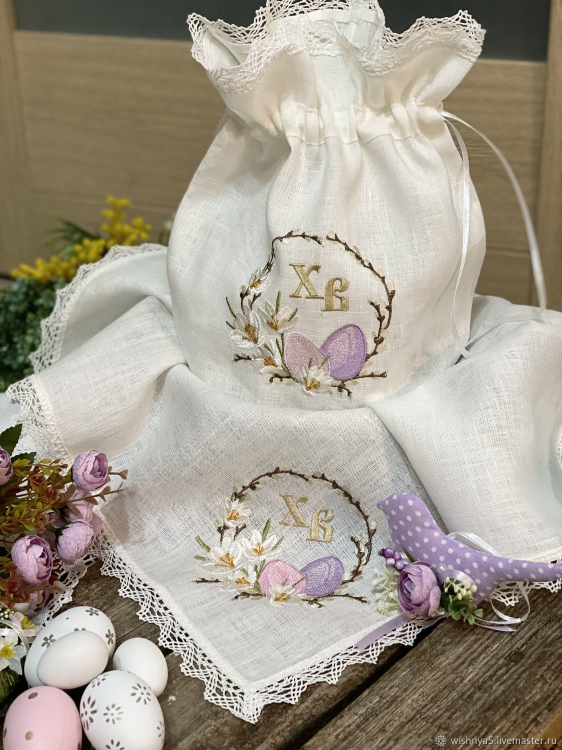 Пасхальный комплект купить в интернет-магазине Ярмарка Мастеров по цене ...