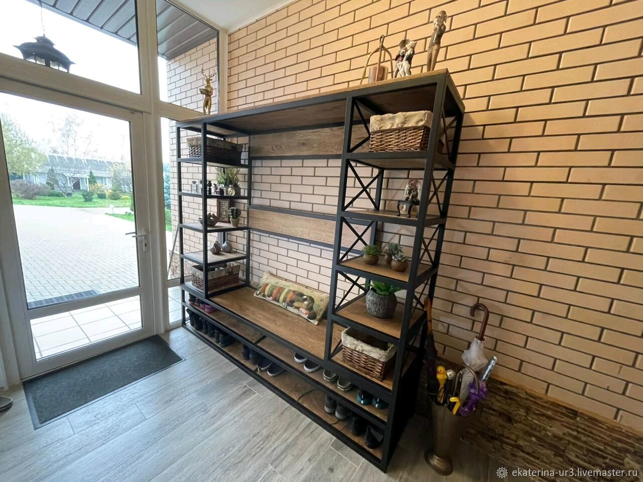 Стеллаж лофт в интернет-магазине Ярмарка Мастеров по цене 74955 ...