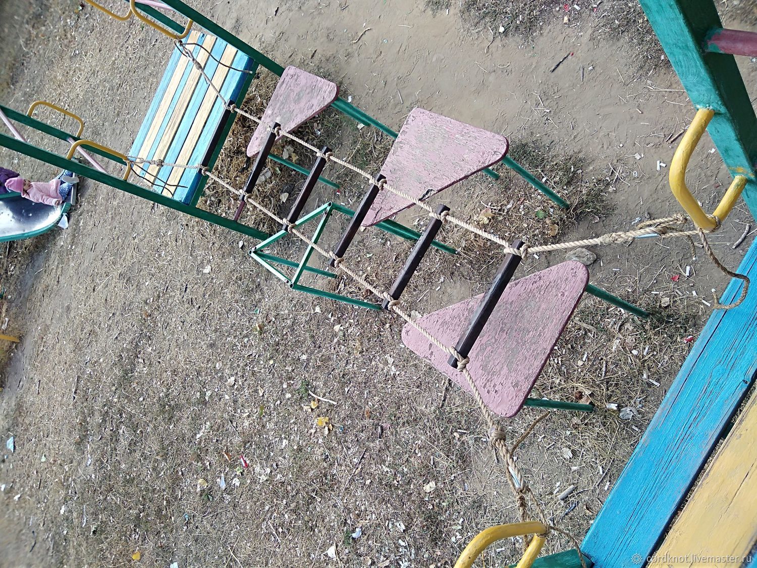 Лестницы: Веревочная лестница – заказать на Ярмарке Мастеров – P6LM2RU ...