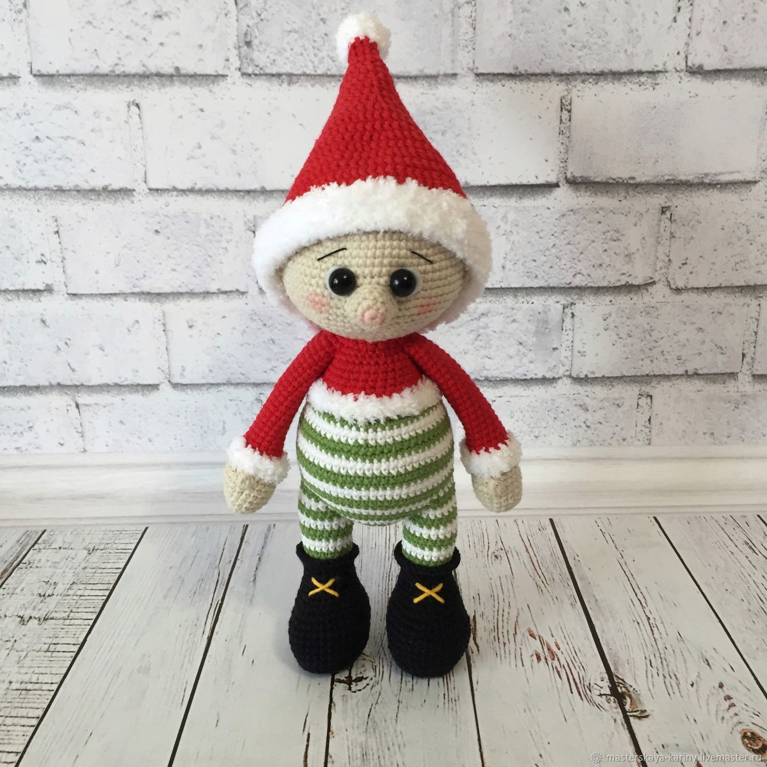 Вязаный гном / игрушка гном / рождественский гном / гном / игрушка в ...