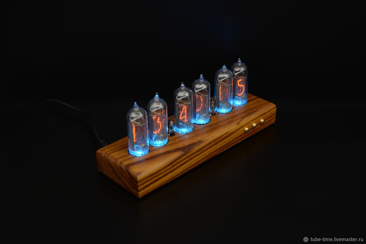 Ламповые настольные часы ИН-14 "Teak Classic 6" (Тик) – заказать на ...