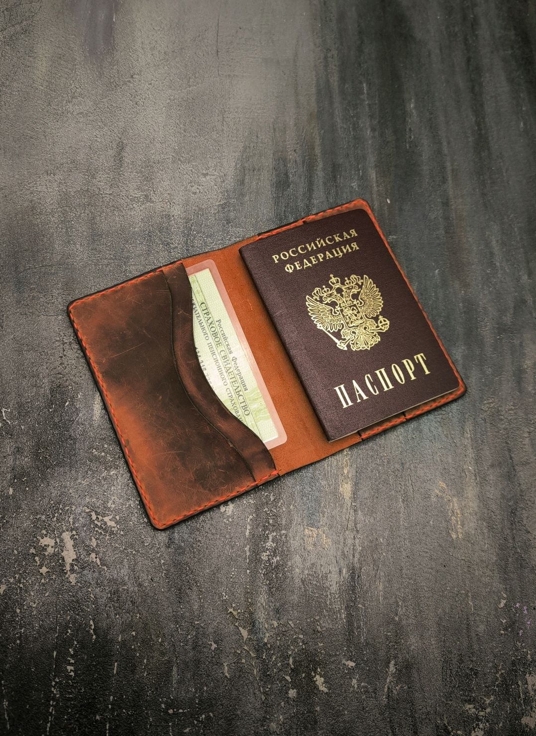 Винтажная обложка на паспорт в интернет-магазине Ярмарка Мастеров по ...