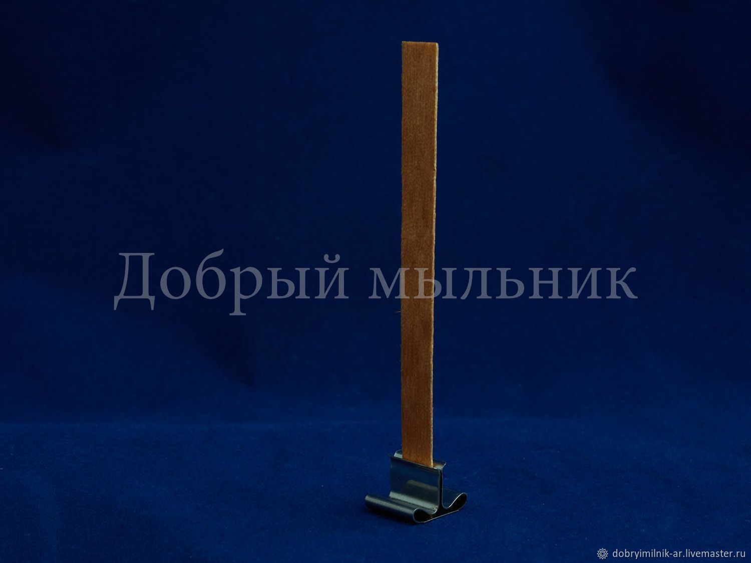 Деревянный фитиль с держателем узкий купить в интернет-магазине Ярмарка ...