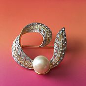 Винтаж: Брошь ажурная с подвесками Эмали #47 в интернет-магазине на ...