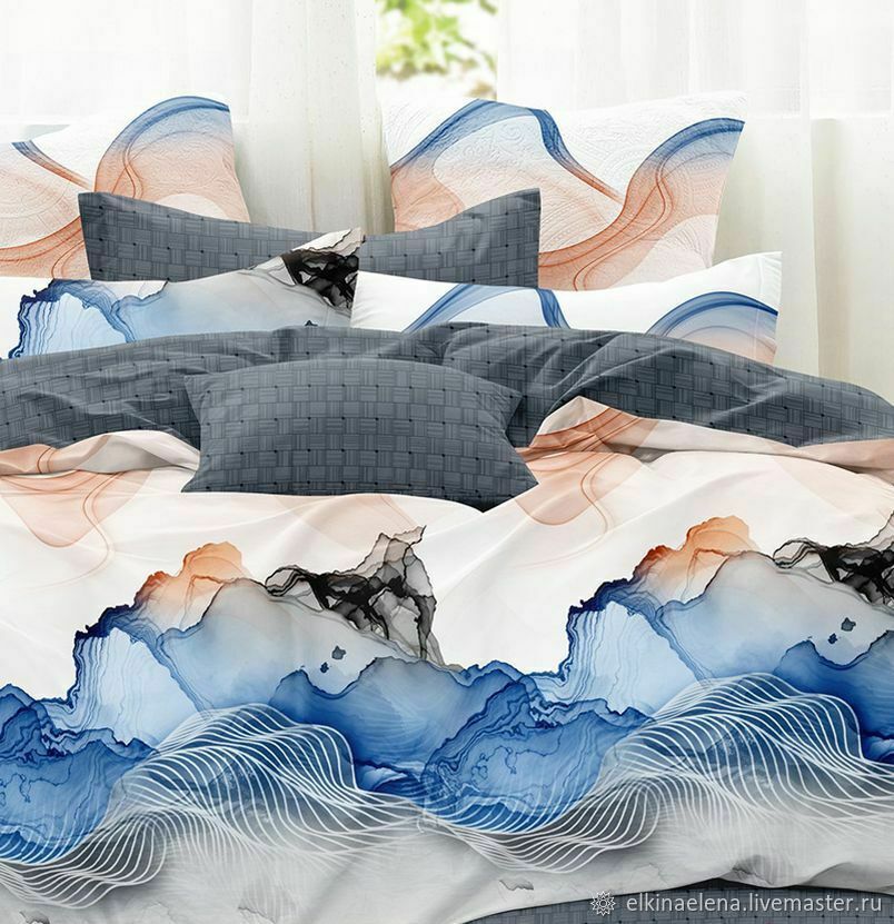 Акварели. Семейный с двумя пододеяльниками. в интернет-магазине на ...