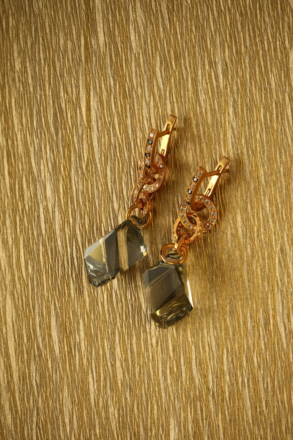 Серьги Swarovski Crystal. Трансформеры. Разборные и длинные.Серебро ...